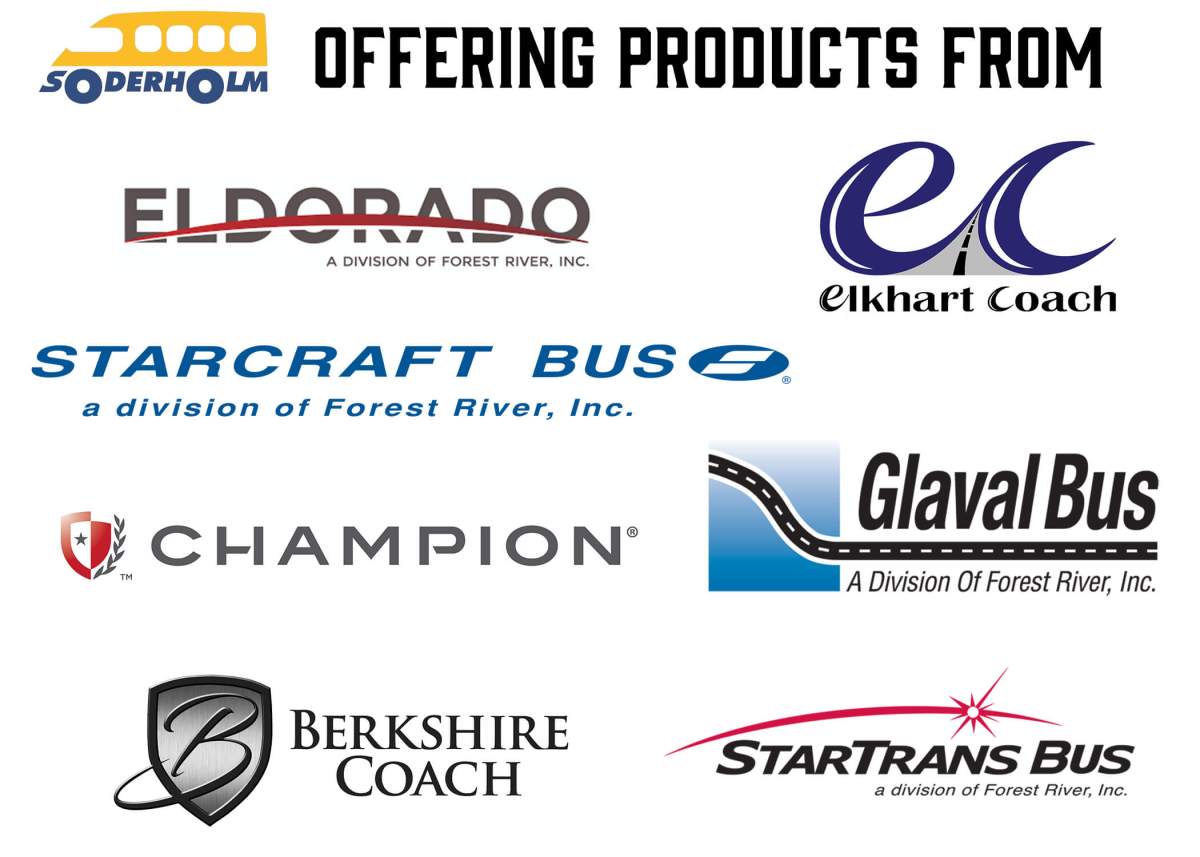 Cutaways: Tour Buses - Soderholm Bus and Mobility